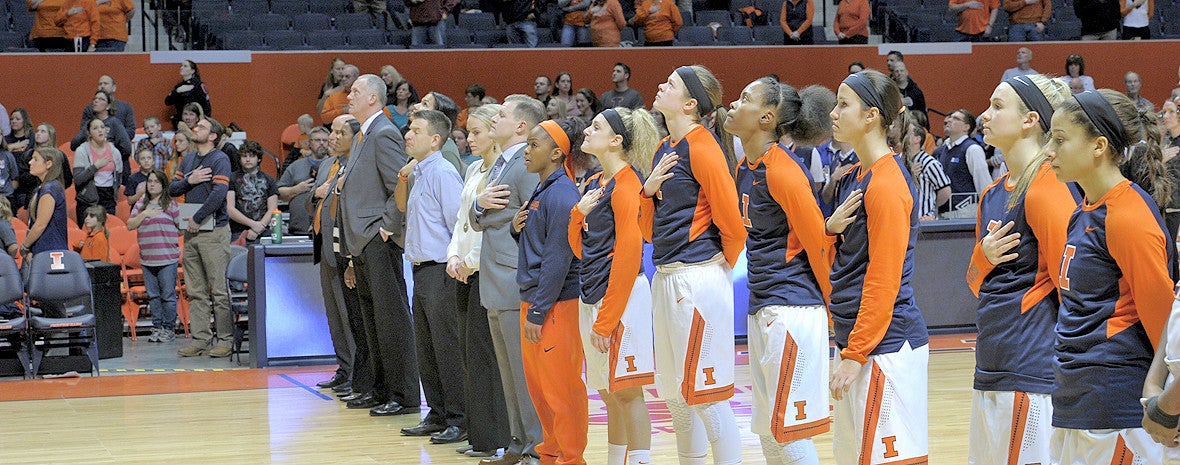 Fighting Illini Womens Basketball State Farm Center