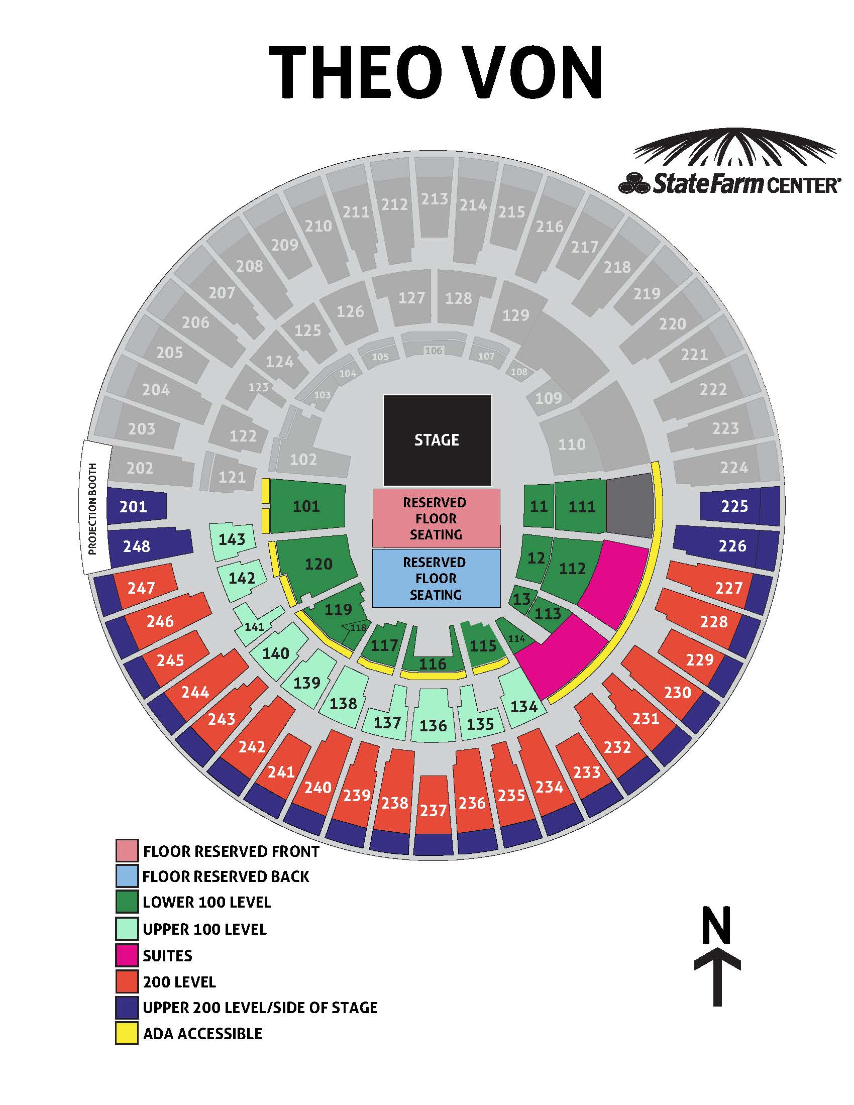 Seating Charts | State Farm Center